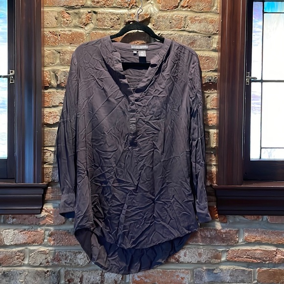 Sandra | Tops | Sandra Shirt Xs Gray | Poshmark